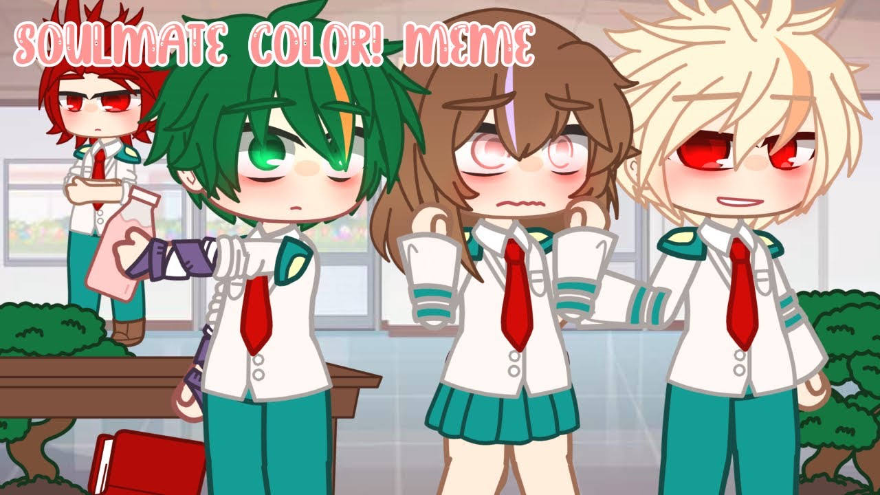 Soulmate color! | meme | BkDk | Mha | - YouTube
