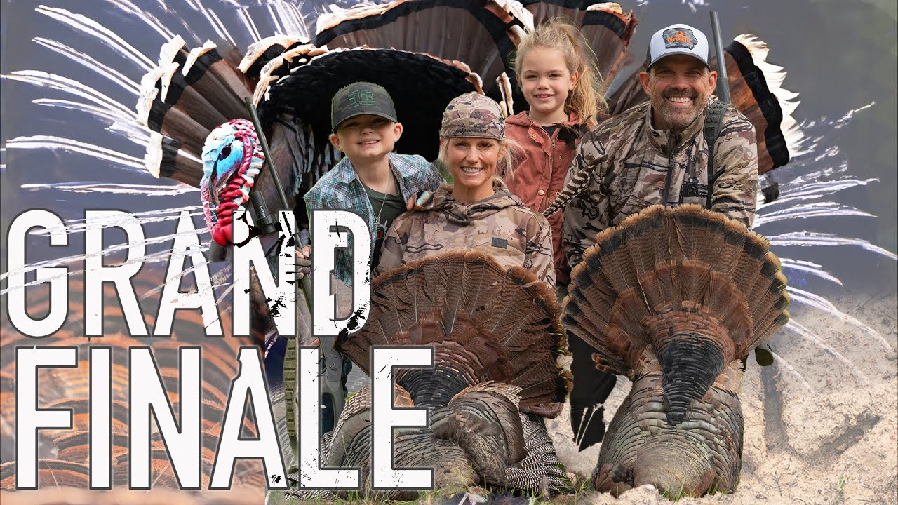 9 KILL SHOTS! Turkey Hunting GRAND FINALE w/ Lee and Tiffany Lakosky ...