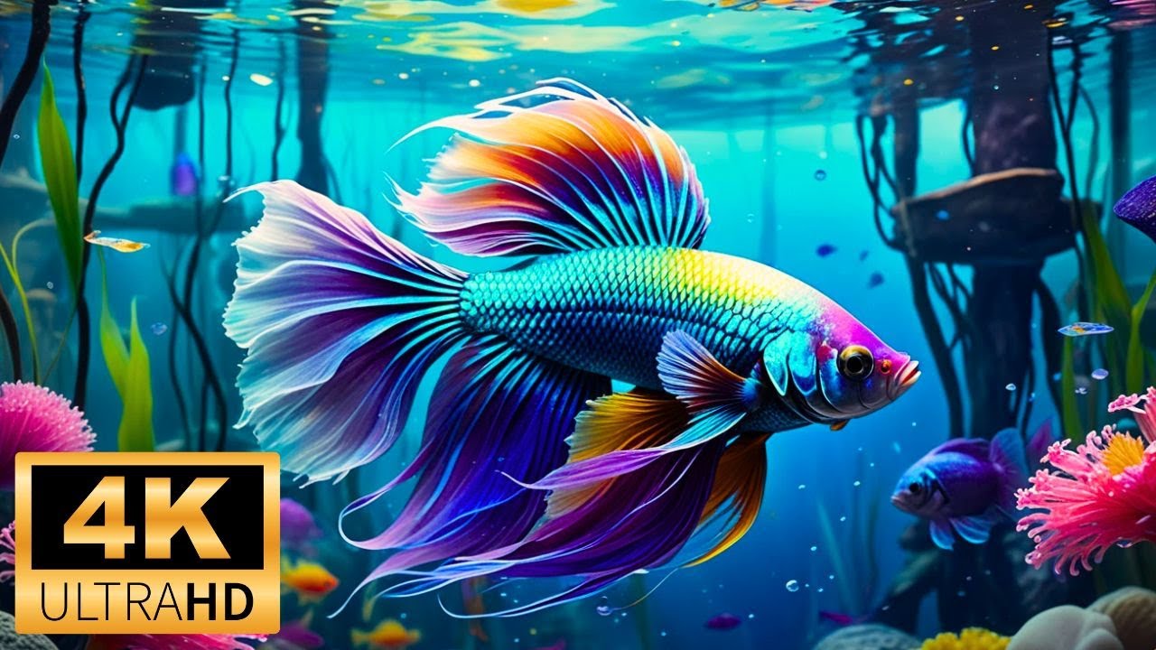 24 Hours Of Beautiful Coral Reef Fish 4K (ULTRA HD) - Relaxing Ocean ...