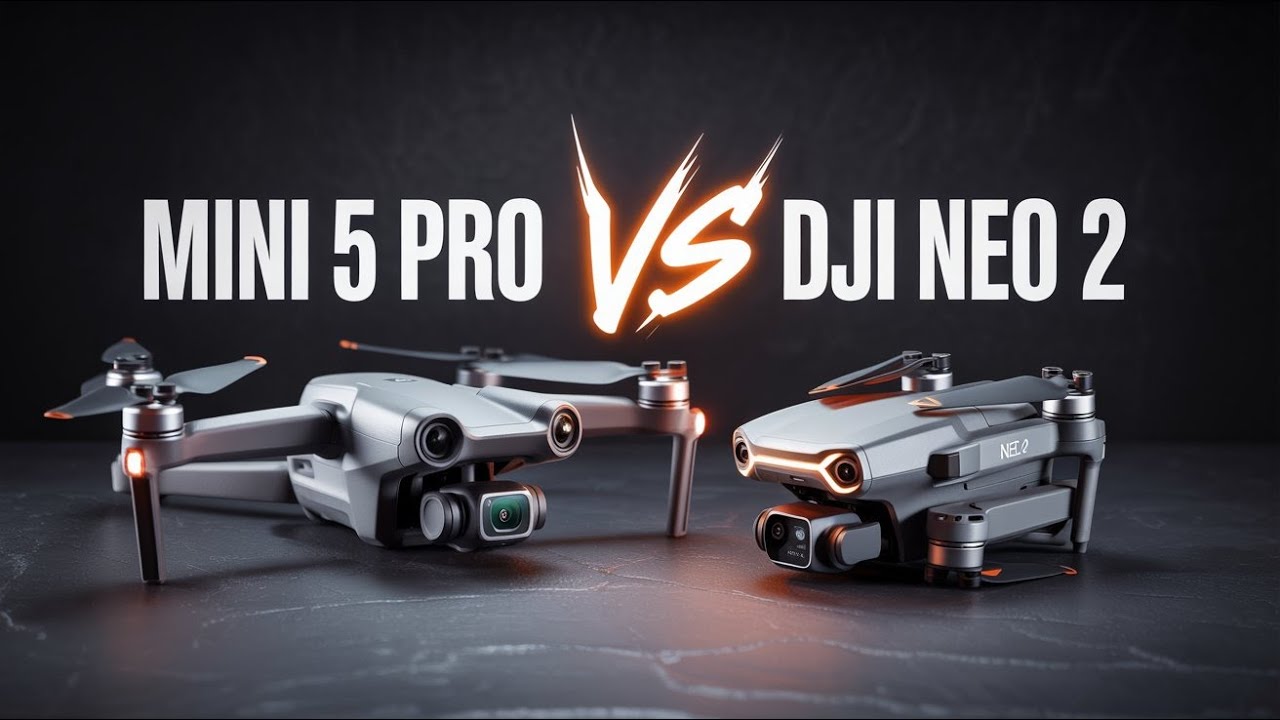 DJI Mini 5 Pro vs DJI NEO 2 – Ultimate 2025 Drone Showdown! - YouTube
