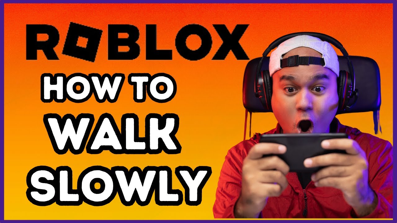 How To Walk Slow in Roblox PC - Easy Guide (2024) - YouTube