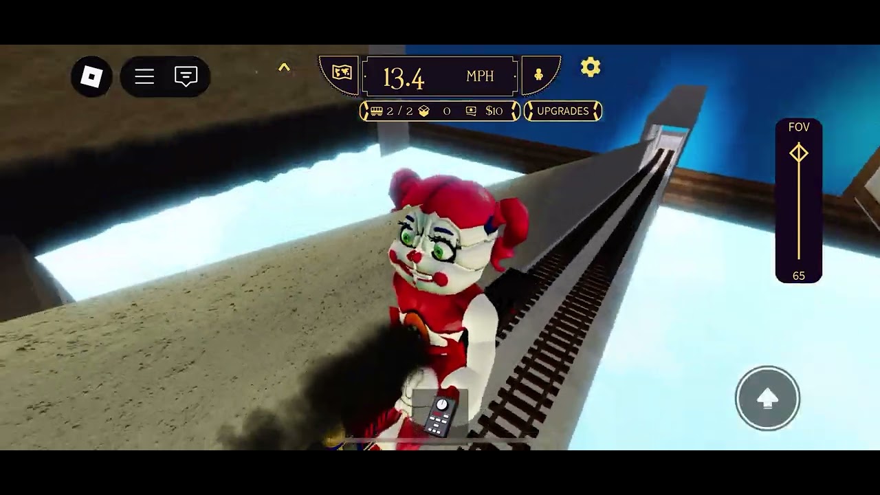 Ro scale central railroad train simulator - YouTube