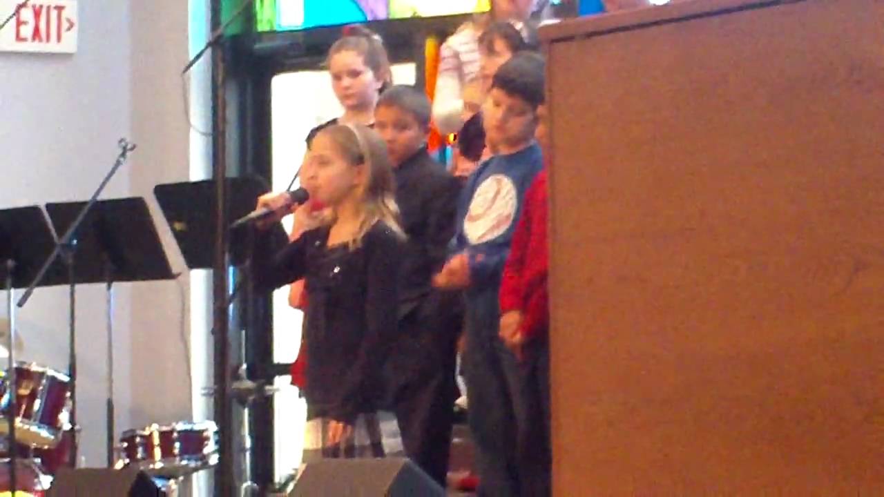 Emily Anzell sing Christmas Prayer at Mt View Lutheran Church - YouTube