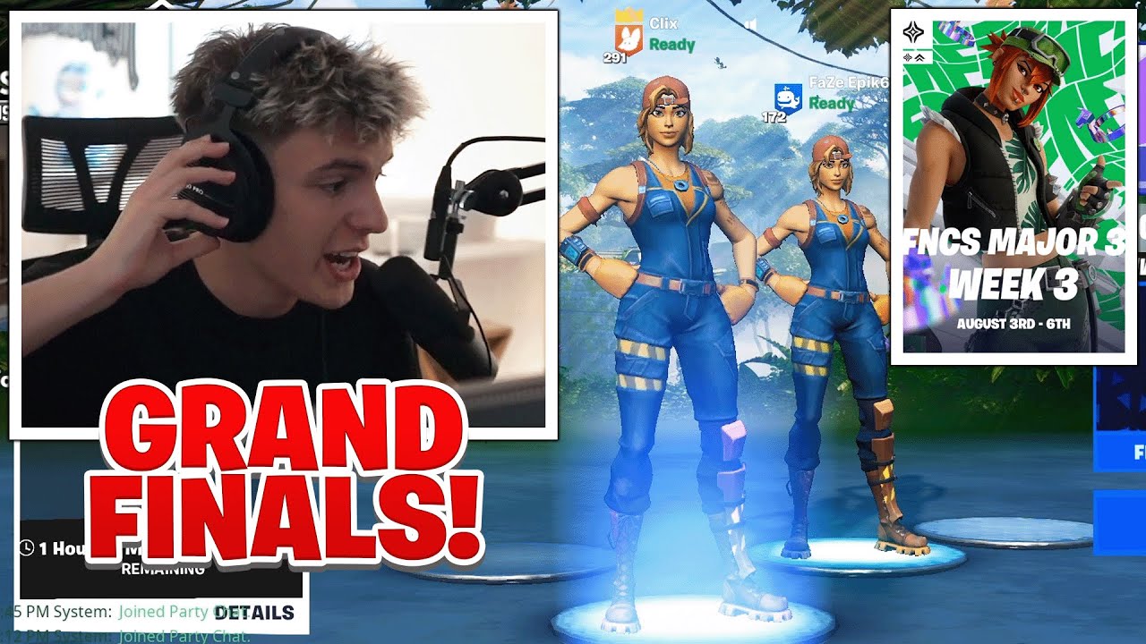 Clix & FaZe EpikWhale FNCS Semi-Finals🏆| Week 3 - YouTube