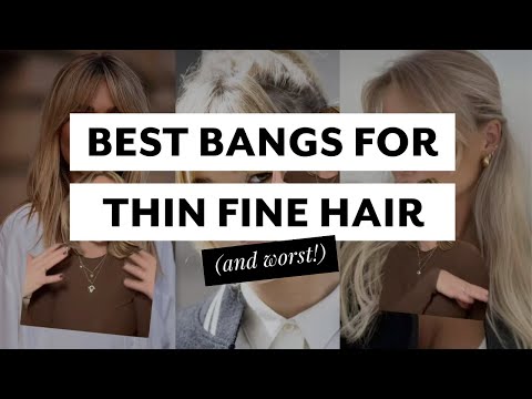 Are Curtain Bangs Good For Thin Hair