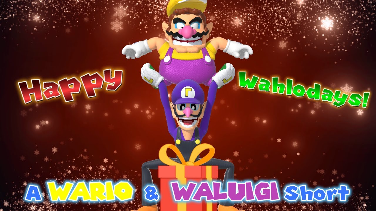 Happy Wahlodays! ~ A Wario and Waluigi Short - YouTube