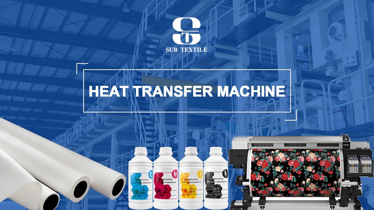 Flat Heat Transfer Machine - YouTube