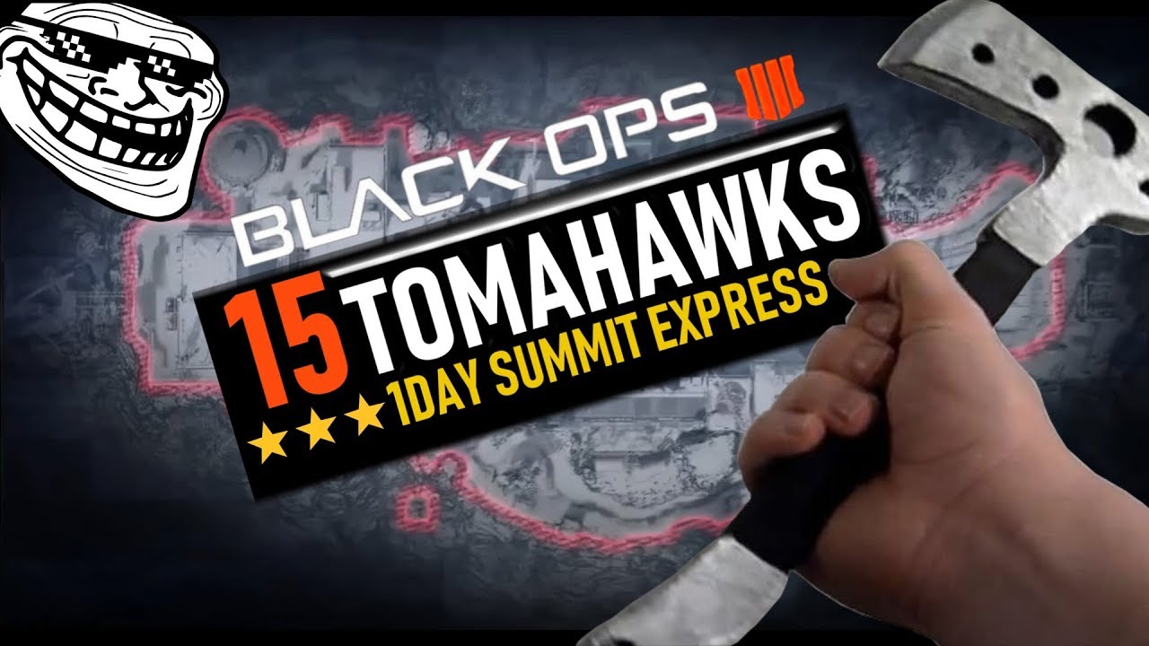 Black Ops 4 - Summit Tomahawk Express (Across Map Tutorial) - YouTube