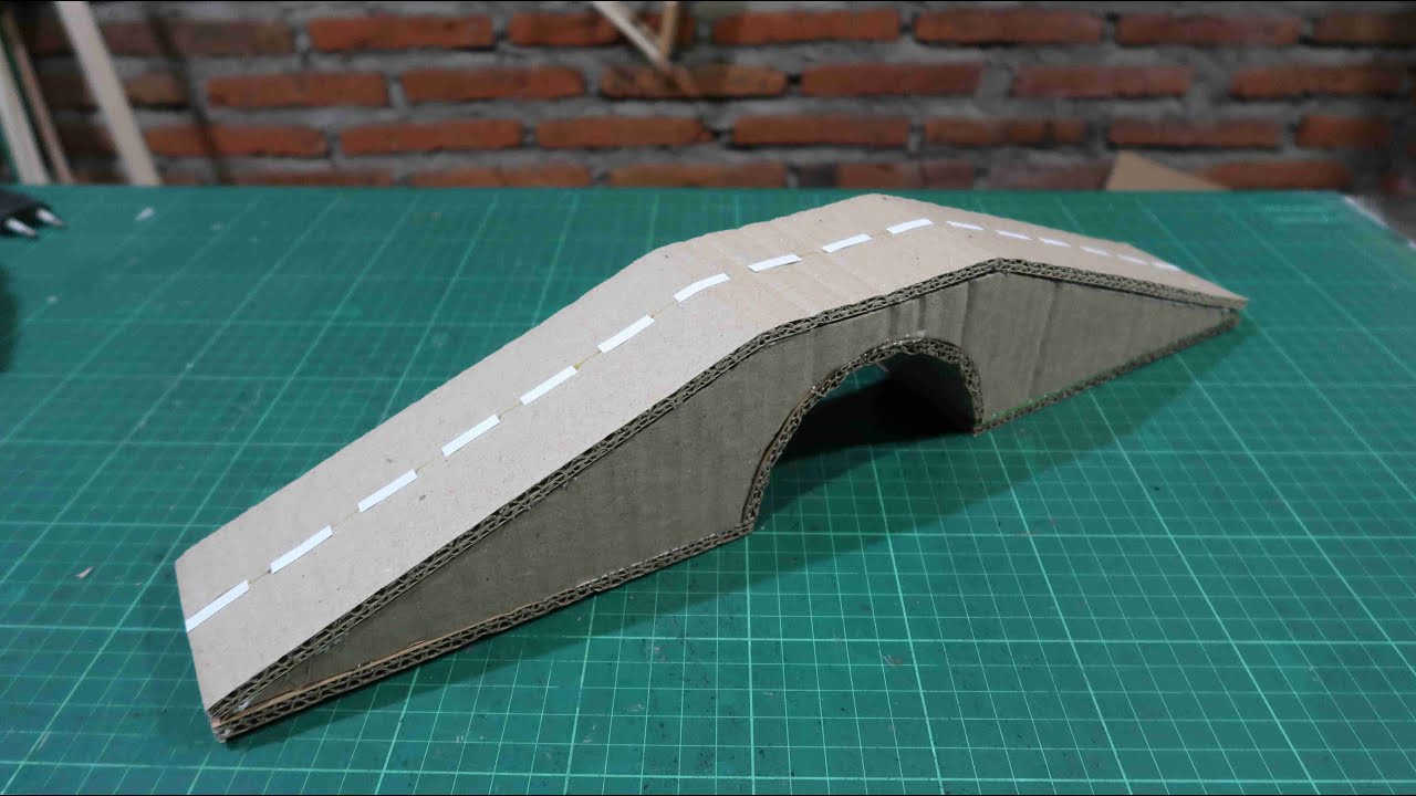 Diy Cardboard Bridge 170 YouTube Diy Cardboard Bridge 170 YouTube