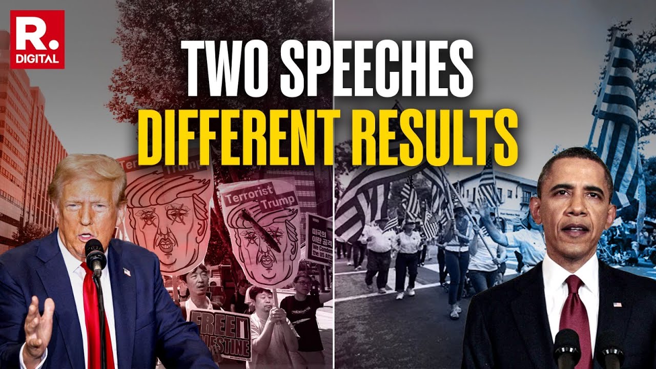 Obama Vs Trump: Americans React To Obama’s Peace Move vs Trump’s Power ...