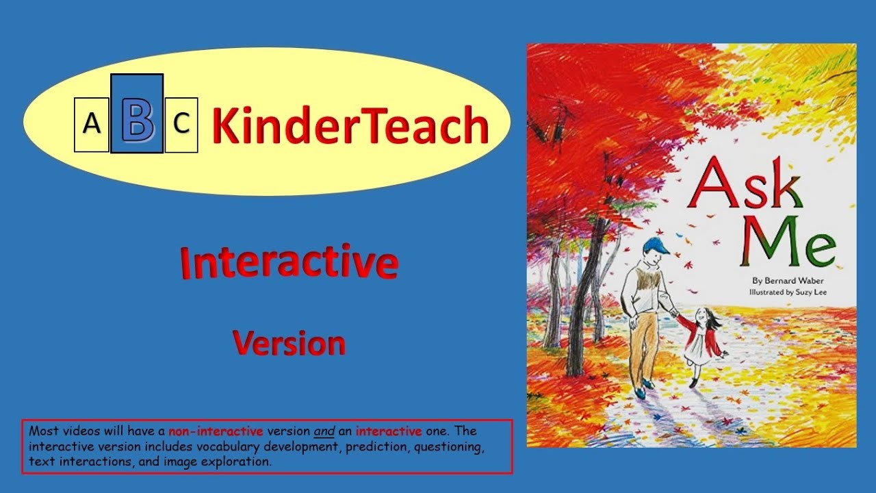 Ask Me - Interactive Read Aloud - YouTube
