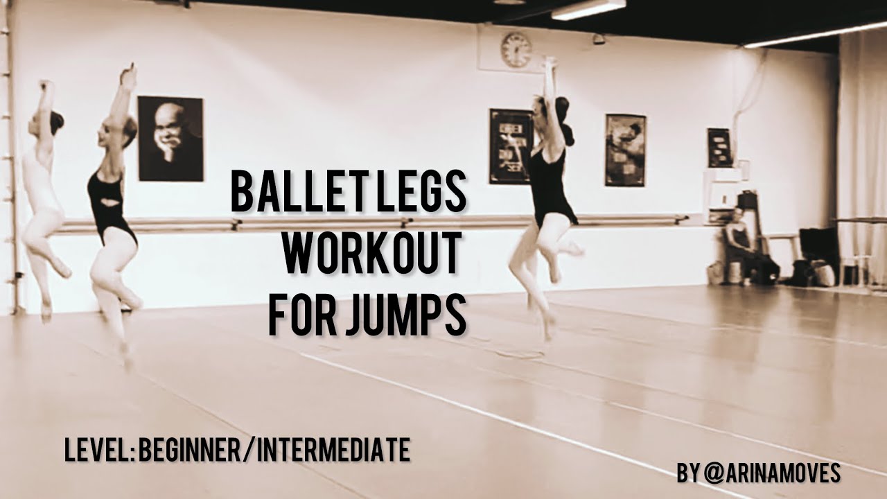 Ballet legs workout! Muscles for the jumps! - YouTube