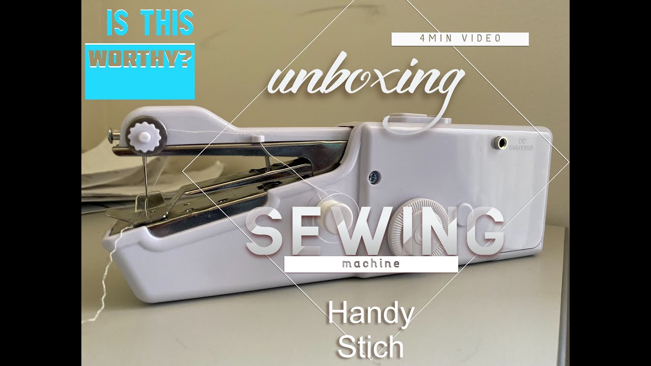Unboxing Handy Stich Sewing Machine - YouTube