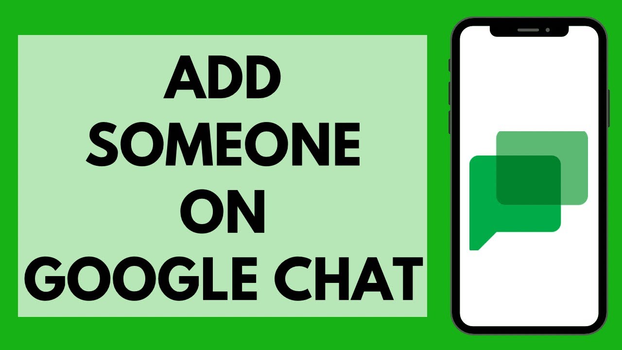 How to Add Someone on Google Chat (EASY!) - YouTube