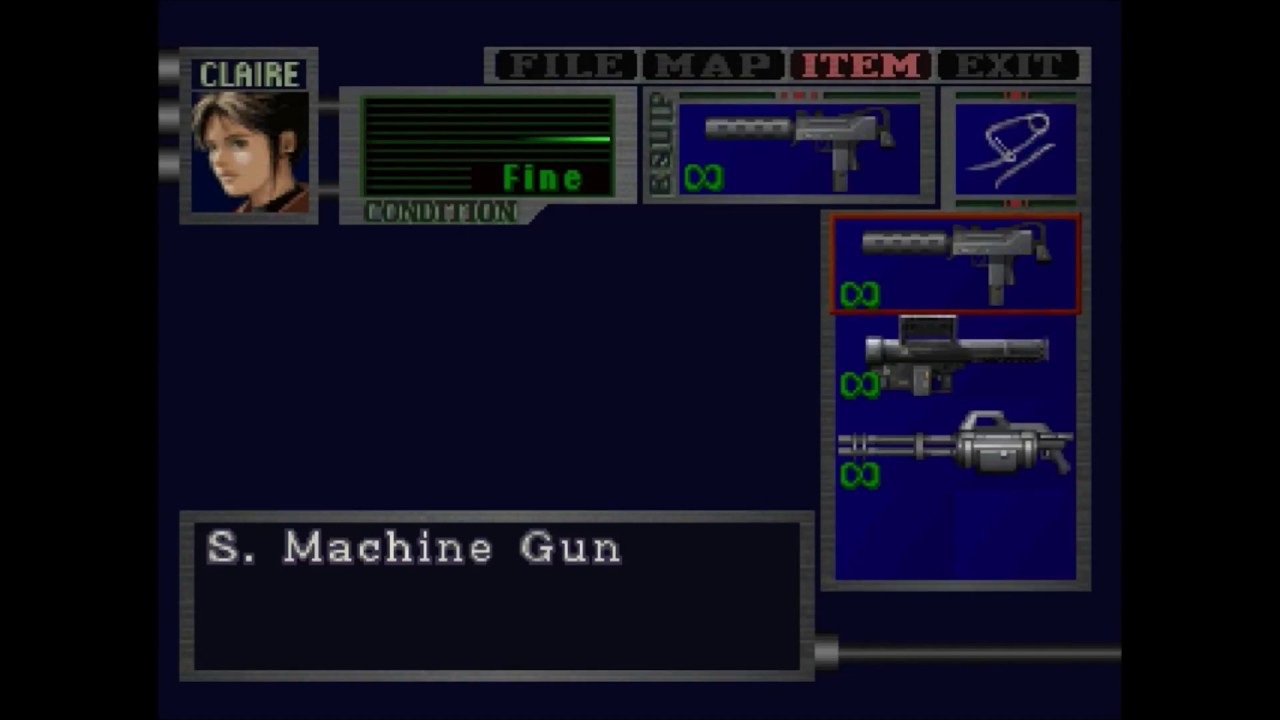 Resident Evil 2 - Gatling Gun, Sub-Machine Gun, Rocket Launcher [How To ...