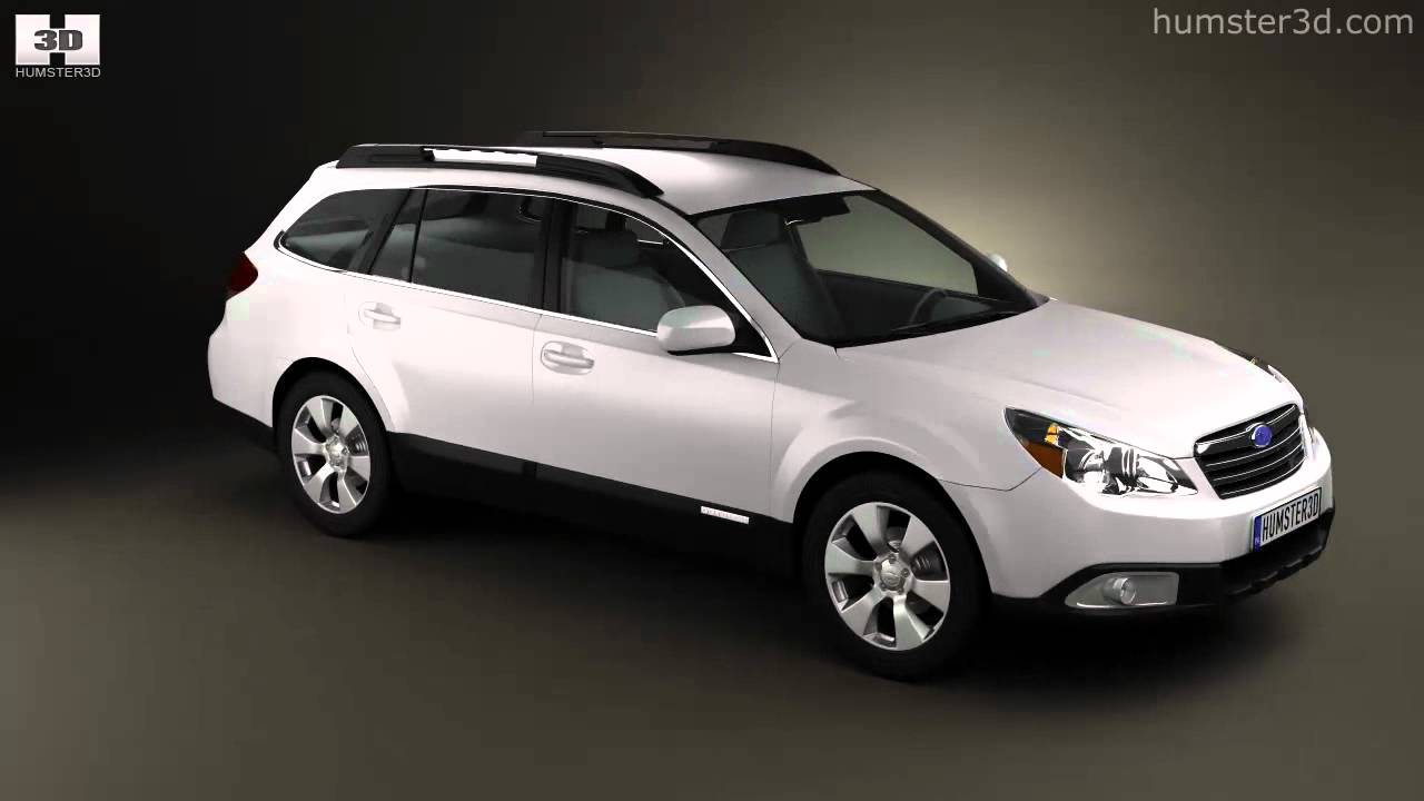 Subaru Outback US 2011 3d model by humster3d - YouTube