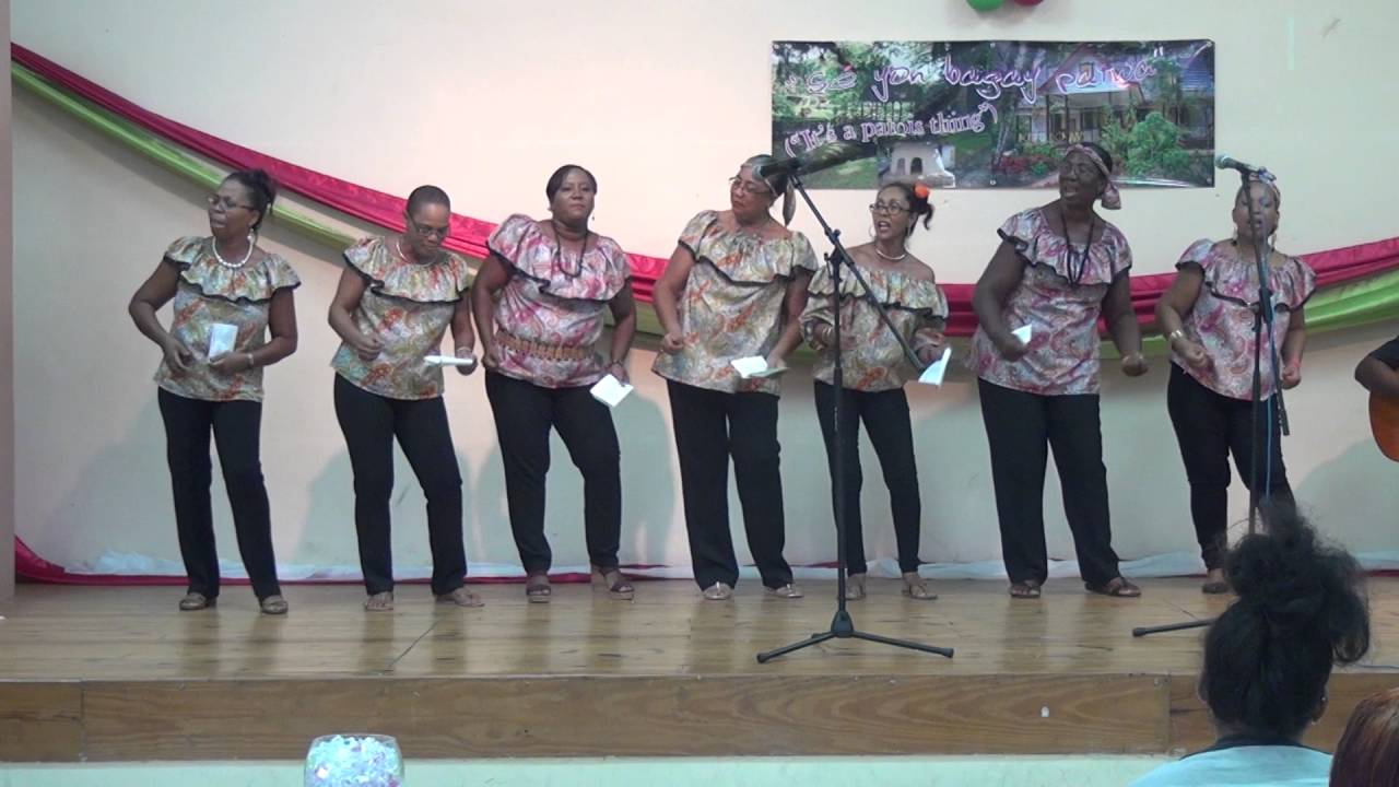 Trinidad Patois Tea Party- Song- Apwe Kanaval la and Lise Camille - YouTube