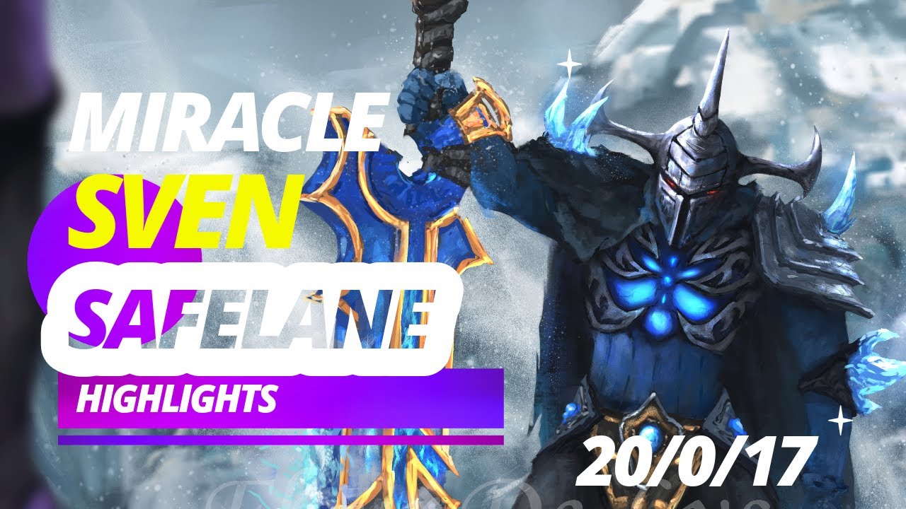 MIRACLE SVEN DOTA 2 | SVEN NEW PATCH GAMEPLAY | SVEN META BUILD | DOTA ...