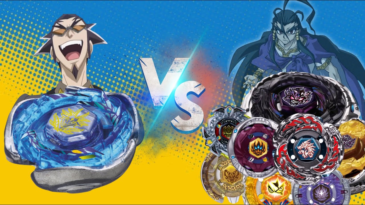 Dr. Ziggurat's Spiral Capricorn vs Powerful Metal Fury 4D Beyblades ...