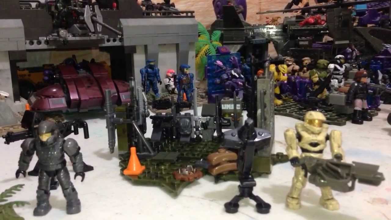 Halo Mega Bloks - Ultimate Weapons Pack - Custom Reviews - YouTube