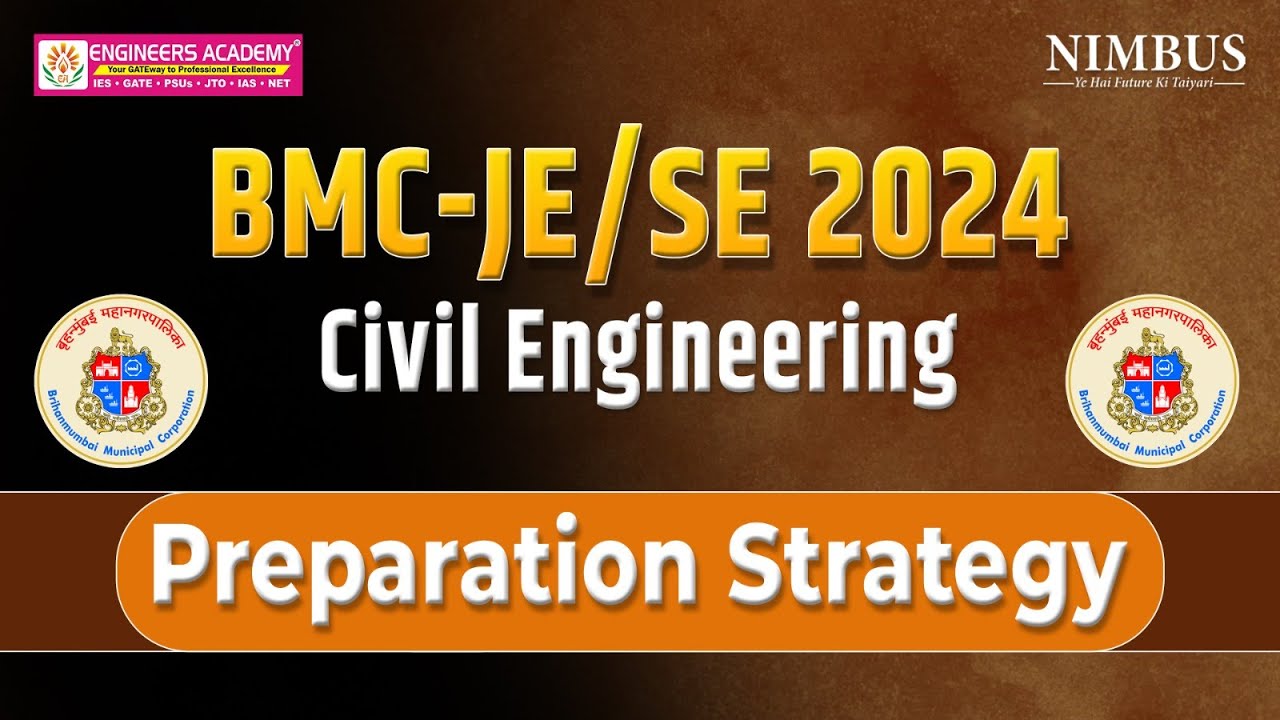 BMC JE 2024 Exam Pattern | BMC JE Civil Engineering Complete ...