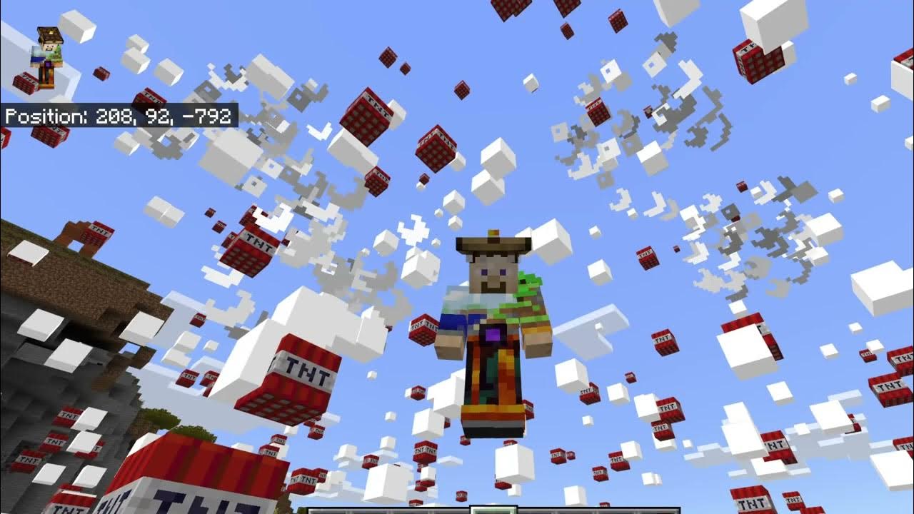 Exploding LOTS Of TNT In MInecraft! - YouTube
