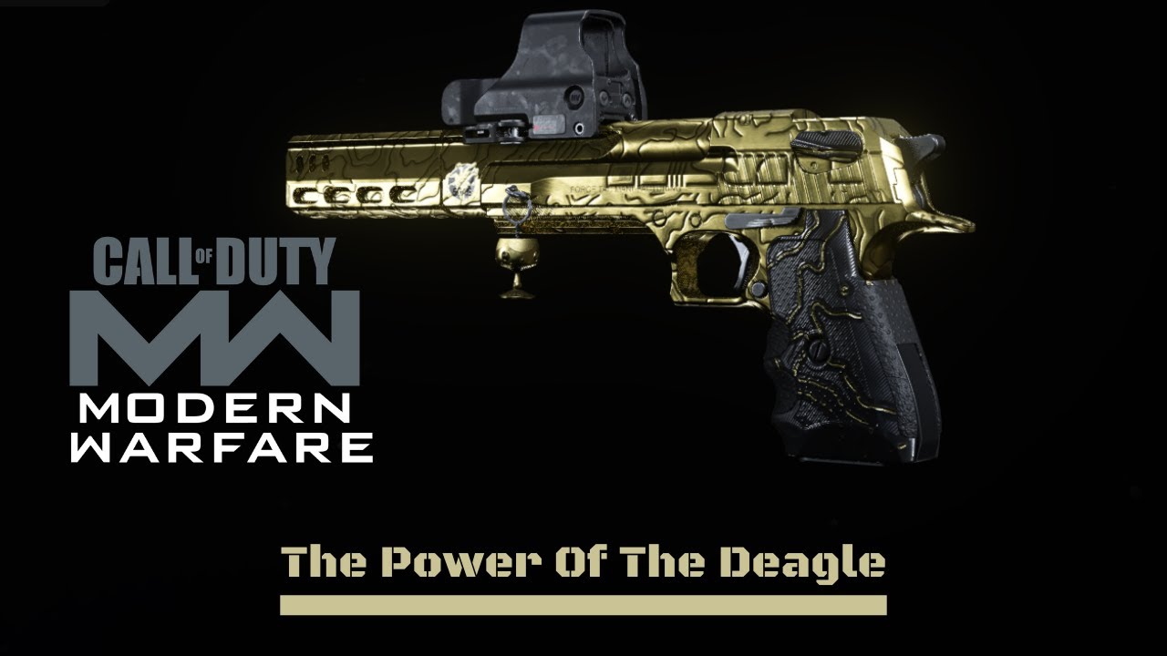 The Power Of the 1 Bang Deagle COD MW - YouTube