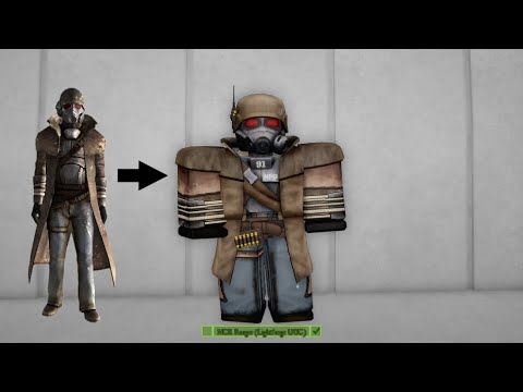 Roblox Fallout: New Vegas NCR Ranger (Lightforge Version) (Avatar Build ...