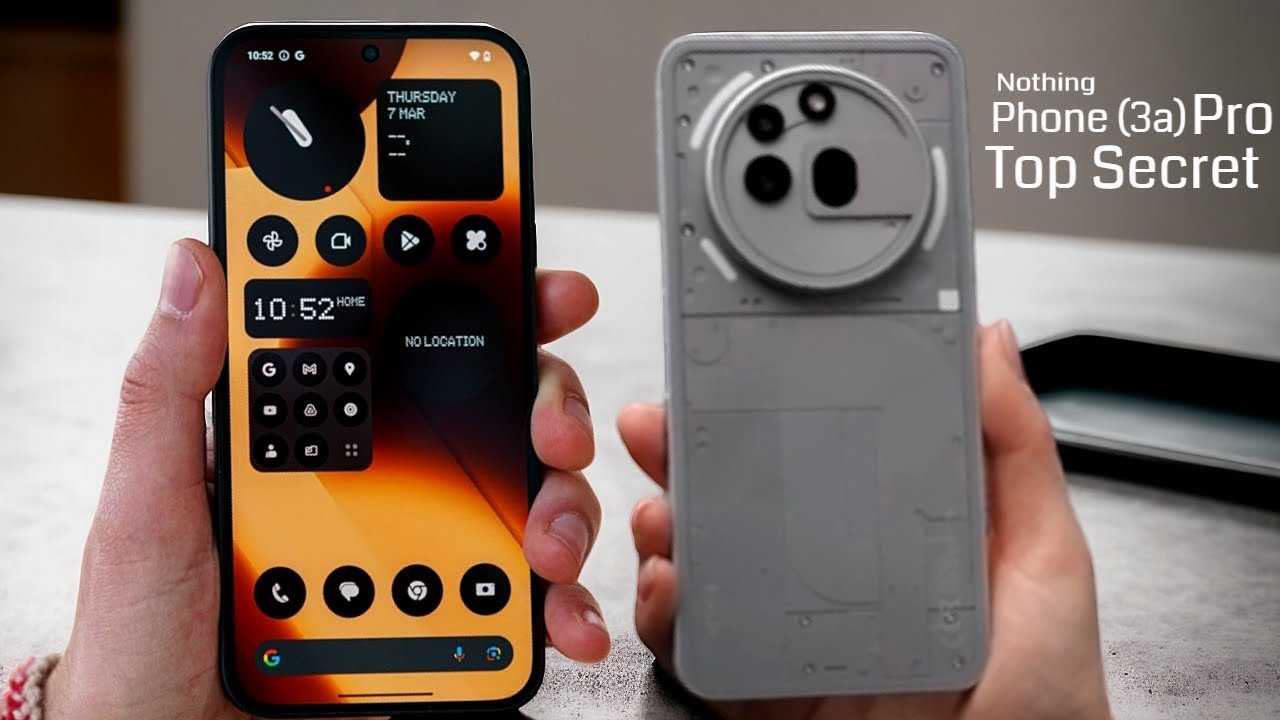 Top Secret Nothing Phone 3a Series Leaked! - YouTube
