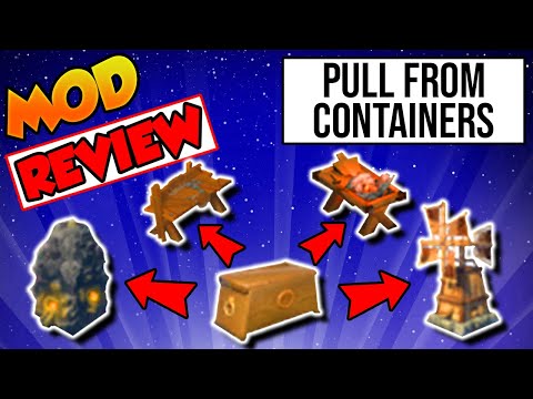 Valheim Mods Review: Pull From Containers 🧰