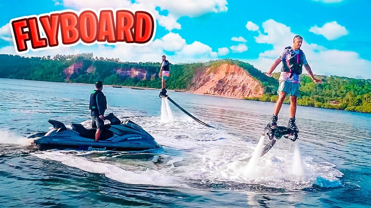 APRENDI A ANDAR DE FLYBOARD 😱😱 * PRIMEIRA VEZ * - YouTube