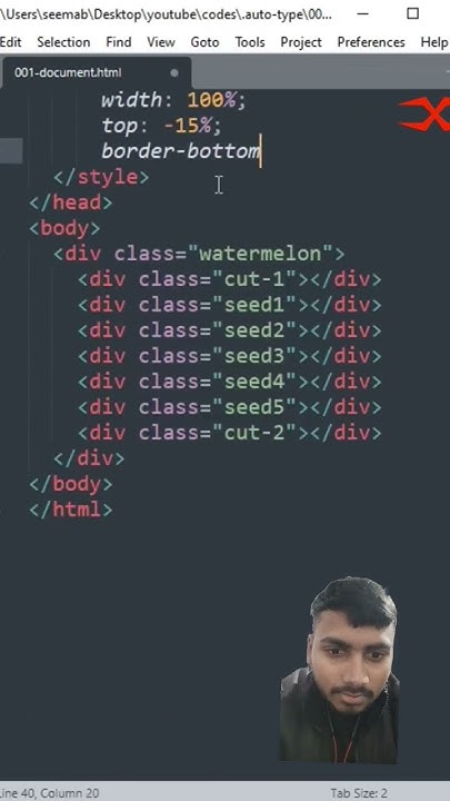 Watermelon | HTML CSS - YouTube