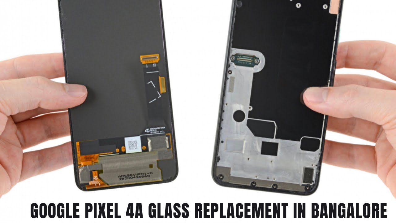Google pixel 4a Front screen glass replacement - YouTube