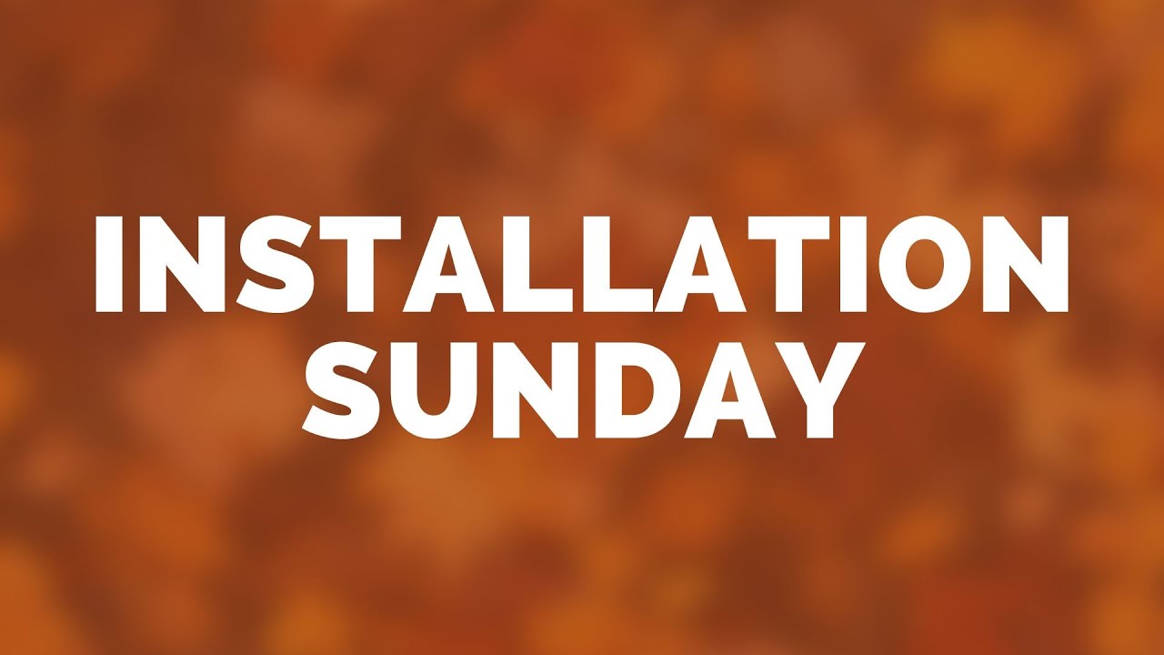 Installation Sunday: Equipped - YouTube