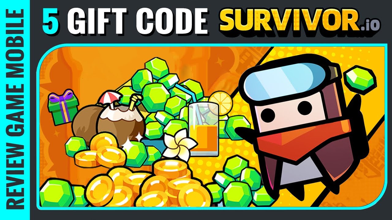 Update 5 Gift Code game Survivor.io - Game Mobile - YouTube