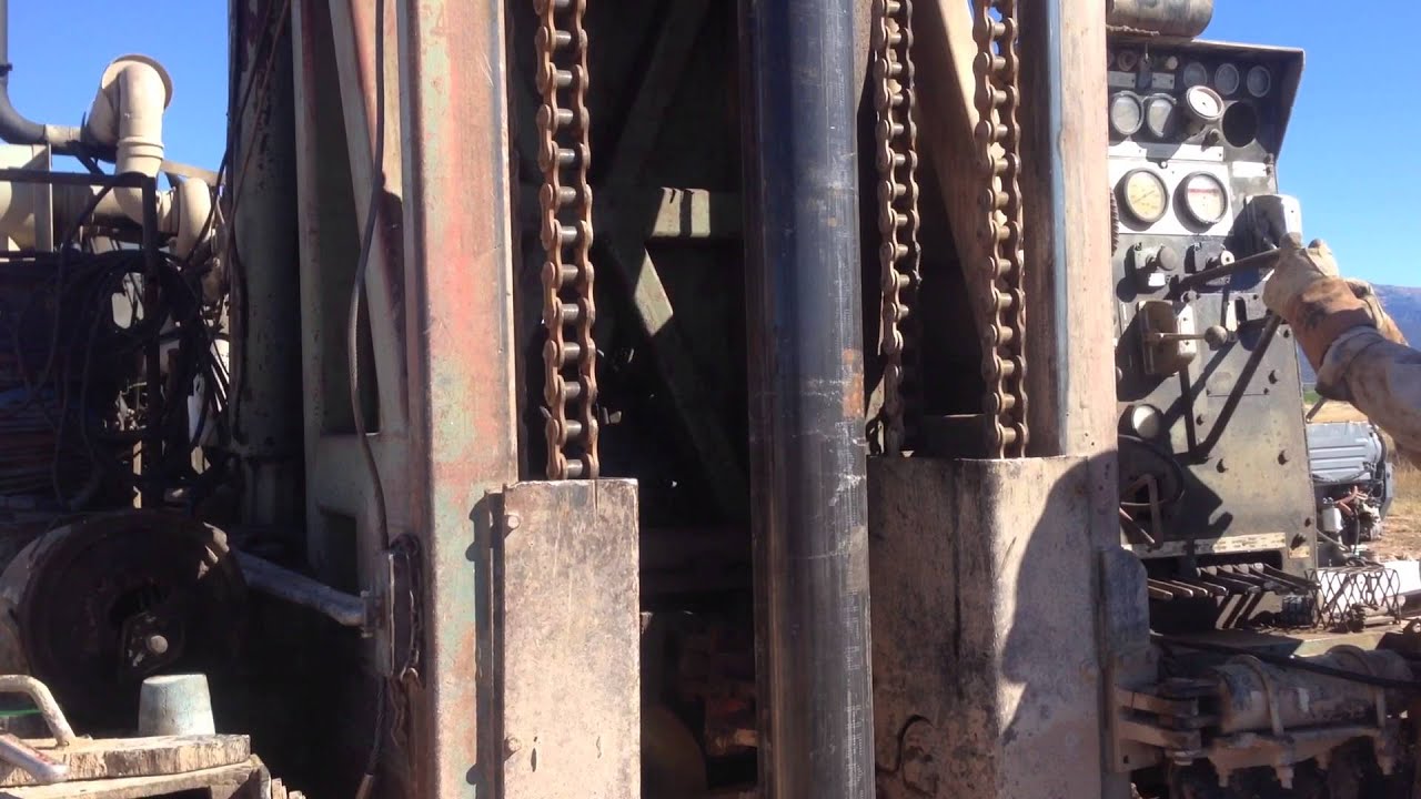 Hammering casing - YouTube