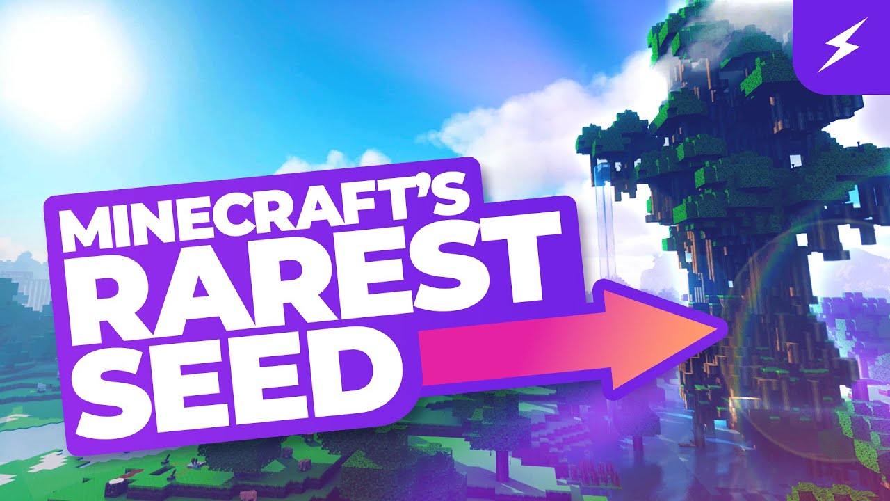 We found the RAREST Minecraft seeds of all time... - YouTube
