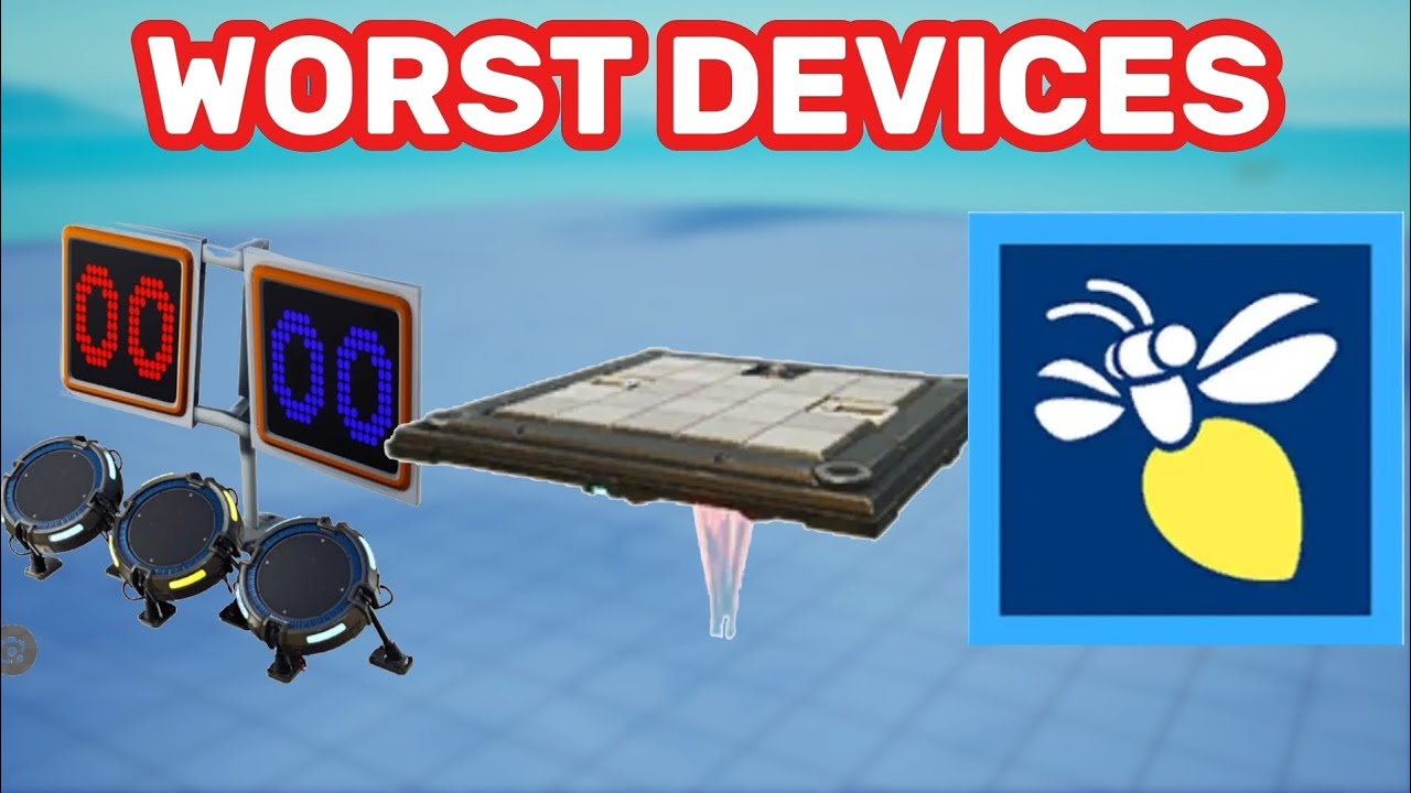 The WORST DEVICES in Fortnite Creative! - YouTube
