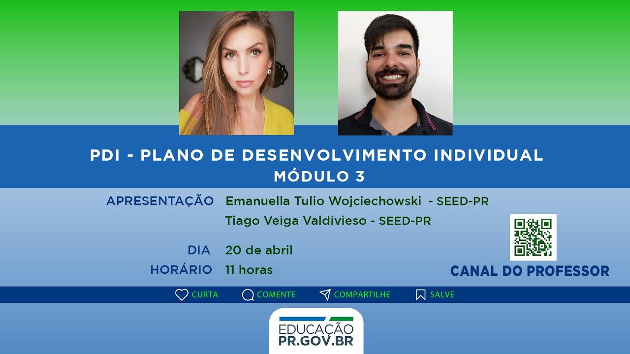 PDI - Plano de Desenvolvimento Individual - MÓDULO 3 - YouTube