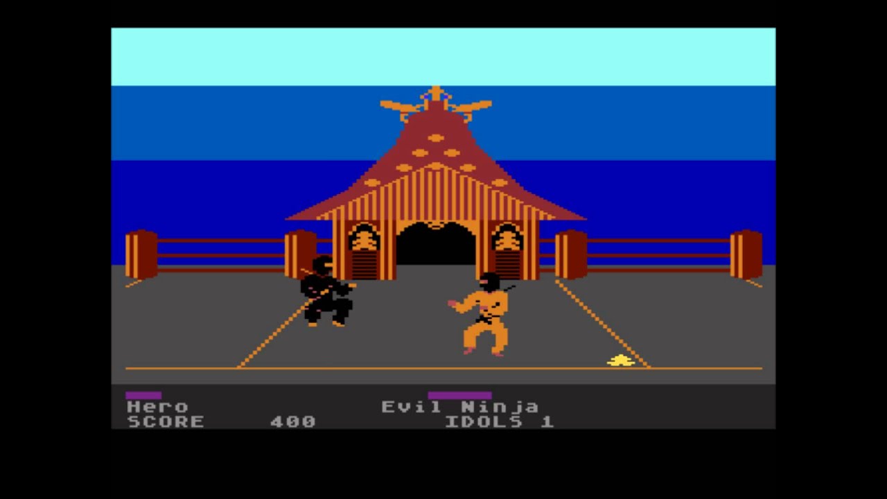 Ninja for the Atari 8-bit family - YouTube