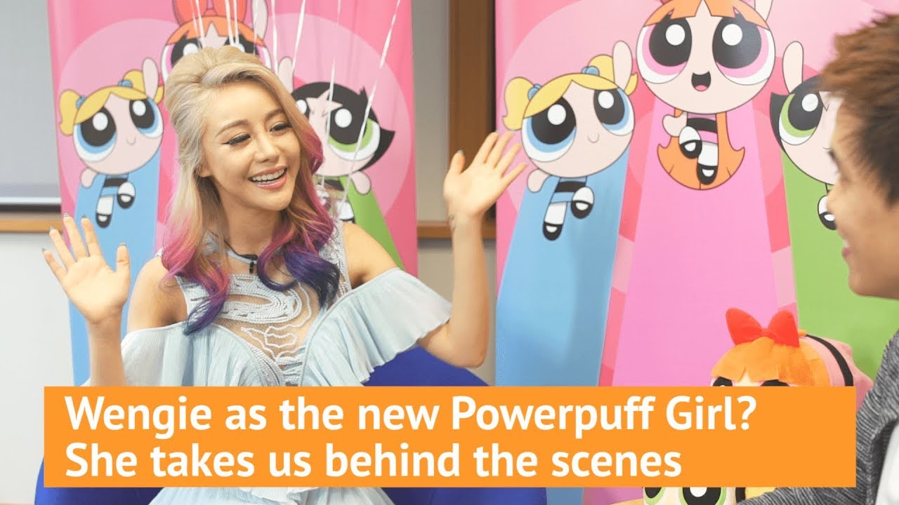 Wengie as the new Powerpuff Girl? She takes us behind the scenes - YouTube