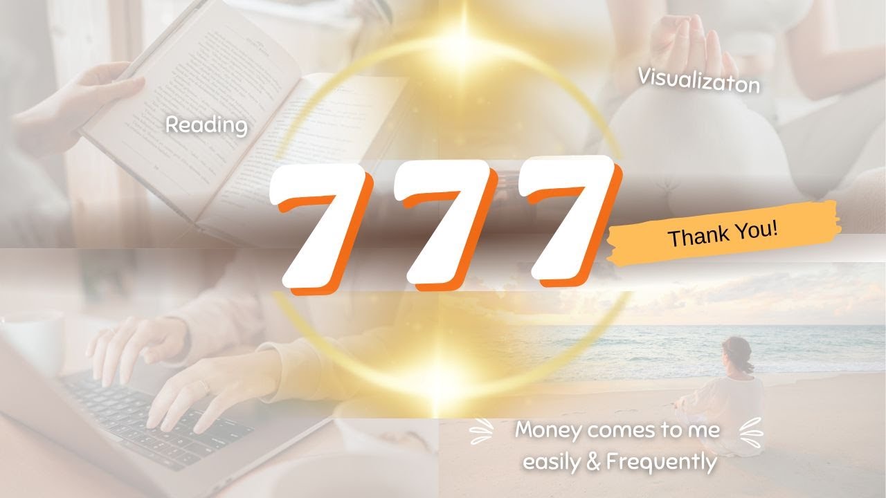 Money comes to me easily and frequently with the Power of 777 inspired ...