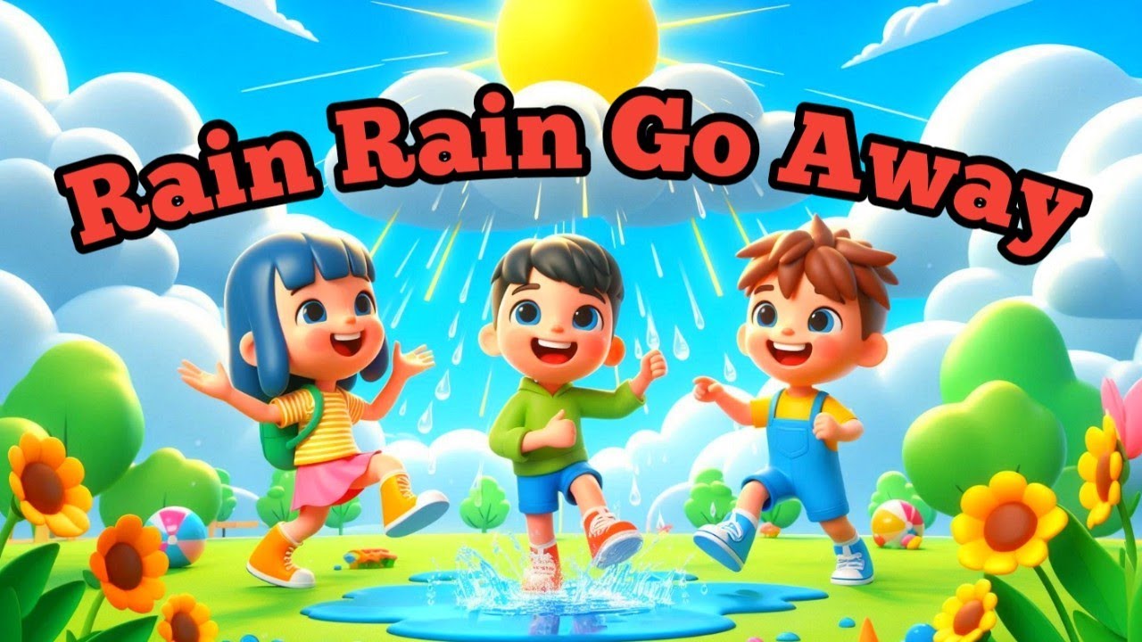 Rain Rain Go Away | Nursery Rhymes & Kids Songs cartoon - YouTube
