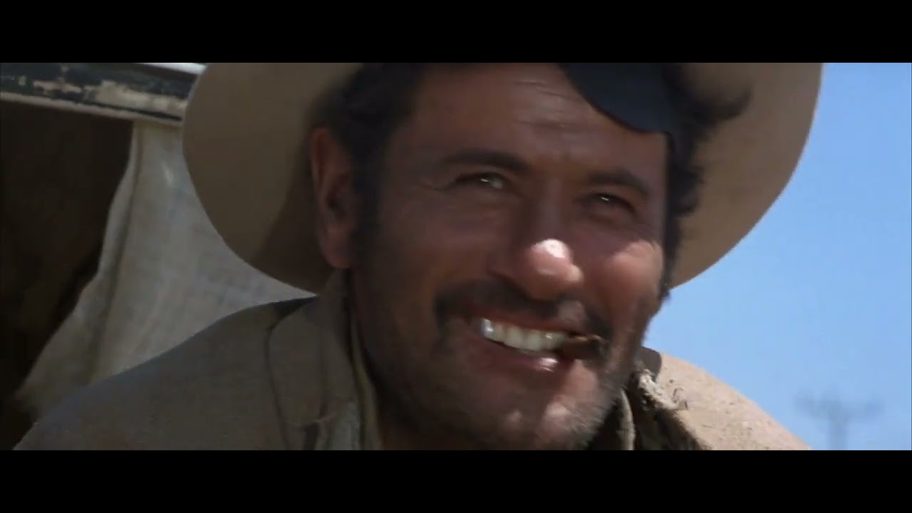 The Good, The Bad and The Ugly - Tuco meeting brother at monastery ...