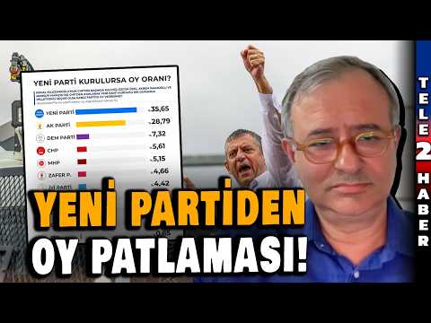Butlan sonrası ilk anket! Bakın yeni parti kurulursa kaç oy alıyor! Tamer Bolat anlatıyor
