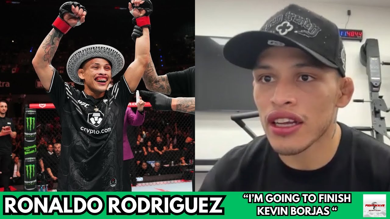 "I'M GOING TO STEAL THE SHOW!" Ronaldo Rodriguez On UFC Mexico City vs ...