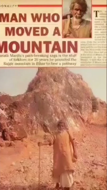 Dashrath Manjhi (The Mountain Man) - YouTube