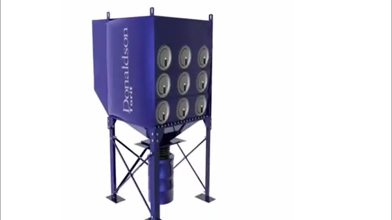 Donaldson Torit DFO - Downflo Oval Dust Collector - YouTube