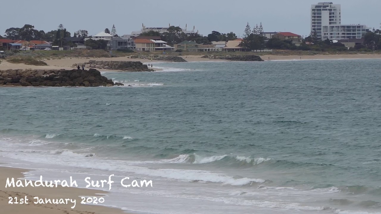 Mandurah Surf Cam – 21st January - YouTube