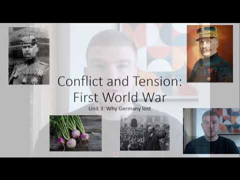 AQA History GCSE Revision, First World War Unit 3 - YouTube